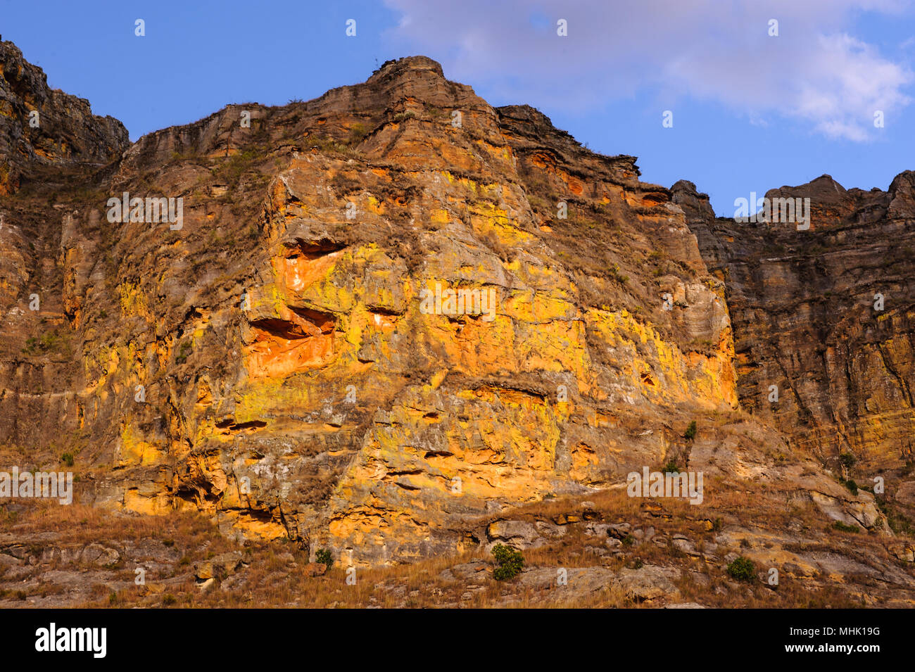 Rocks in Madagascar landscape Stock Photo - Alamy