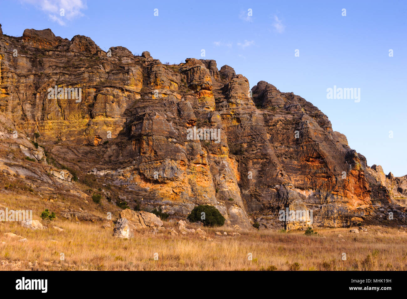 Rocks in Madagascar landscape Stock Photo - Alamy