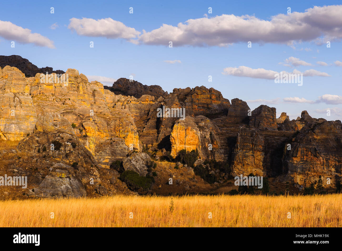 Rocks in Madagascar landscape Stock Photo - Alamy