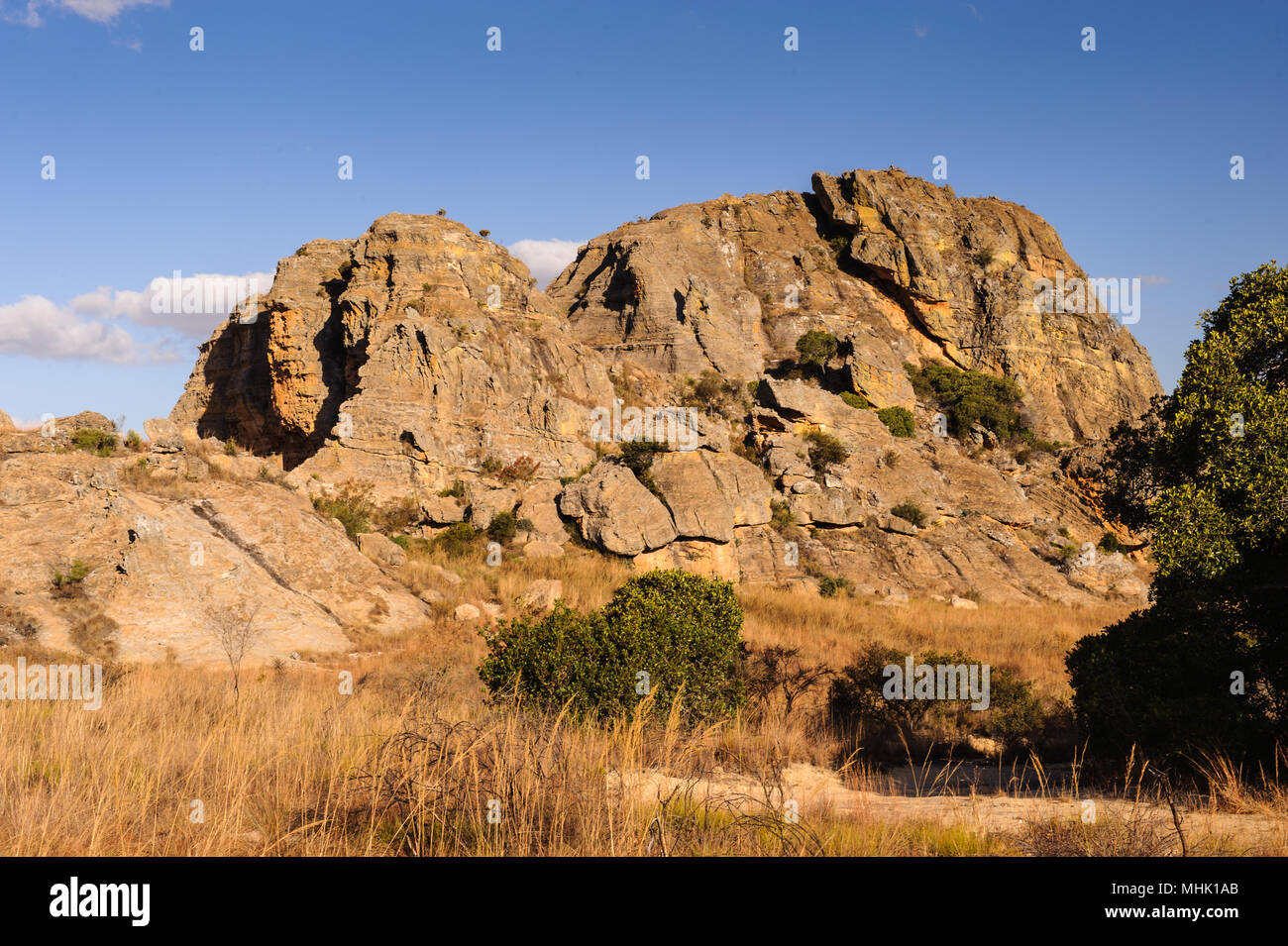 Rocks in Madagascar landscape Stock Photo - Alamy