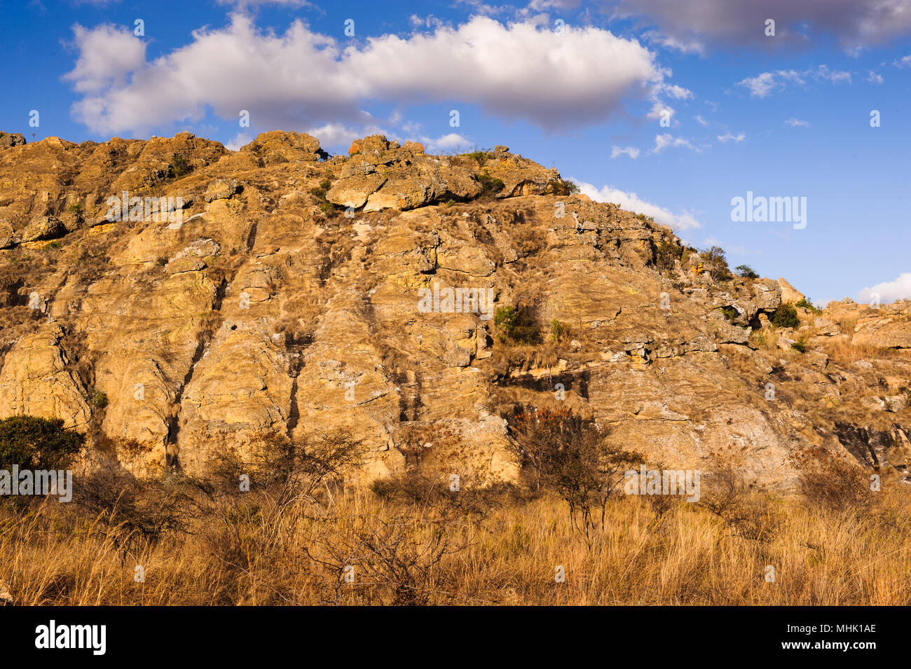 Rocks in Madagascar landscape Stock Photo - Alamy