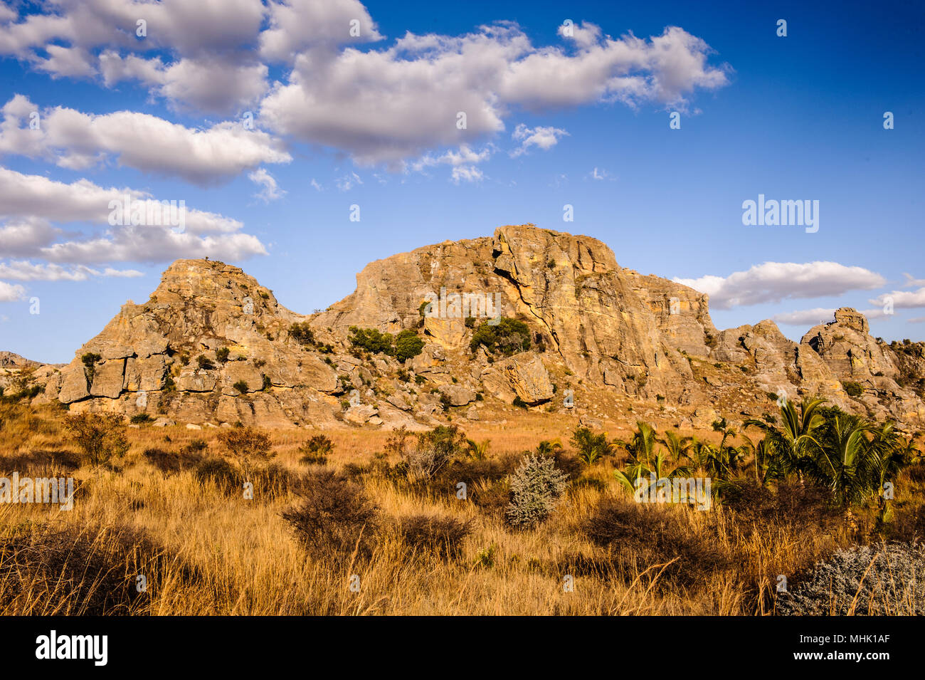 Rocks in Madagascar landscape Stock Photo - Alamy