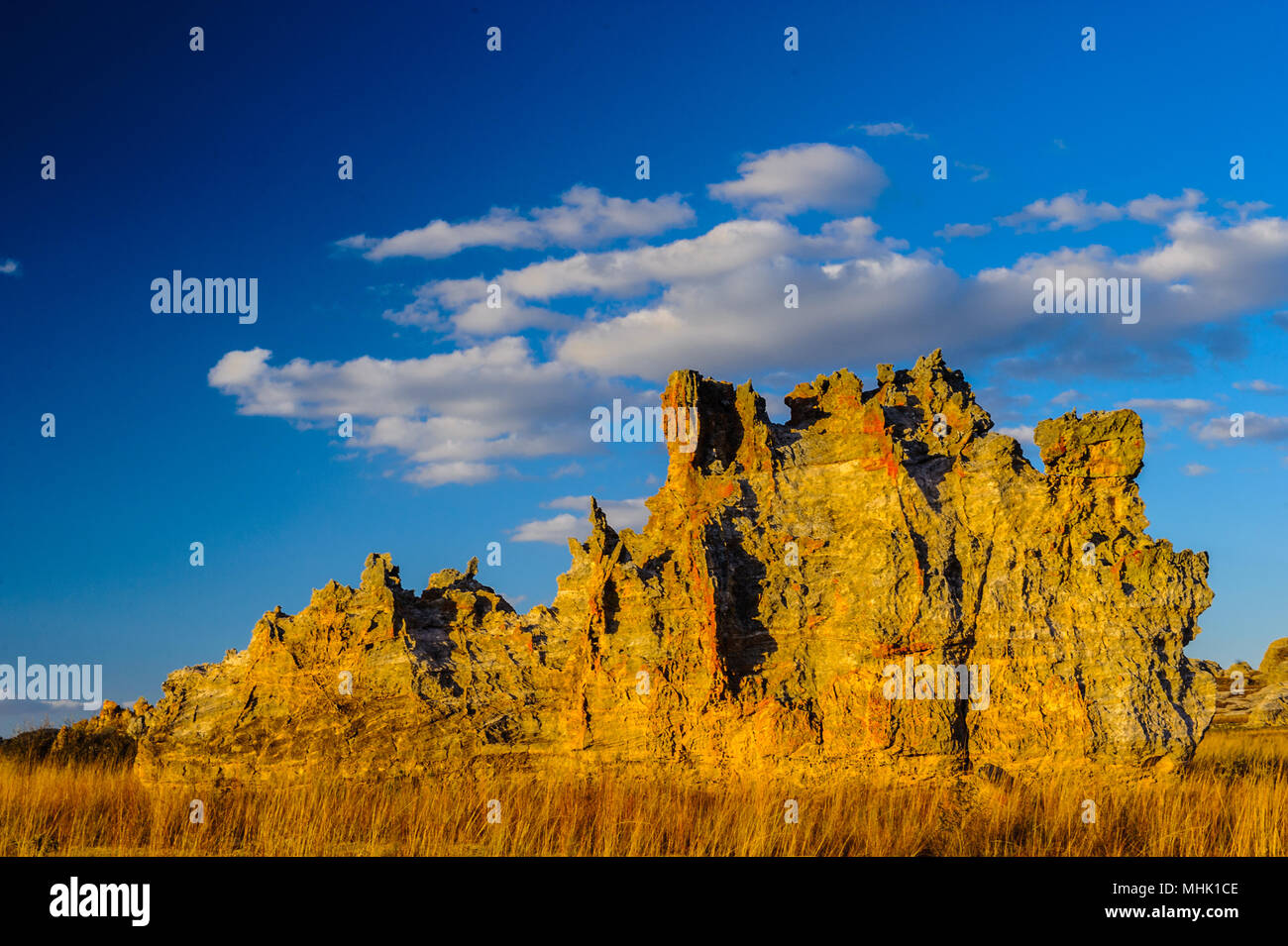 Rock in Madagascar, Africa. Sunset in Africa Stock Photo - Alamy