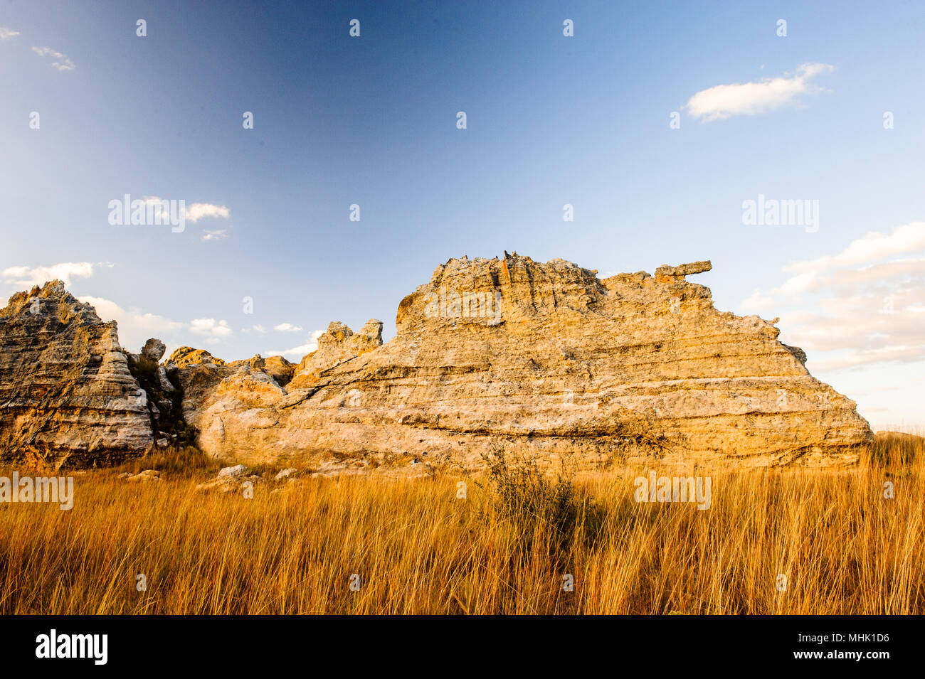 Sunset and nature of Madagascar Stock Photo - Alamy