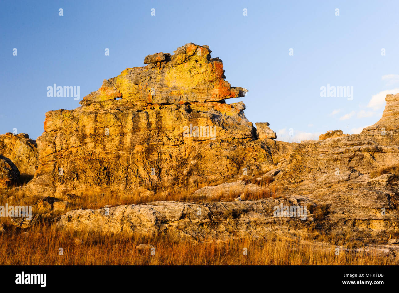 Sunset and nature of Madagascar Stock Photo - Alamy