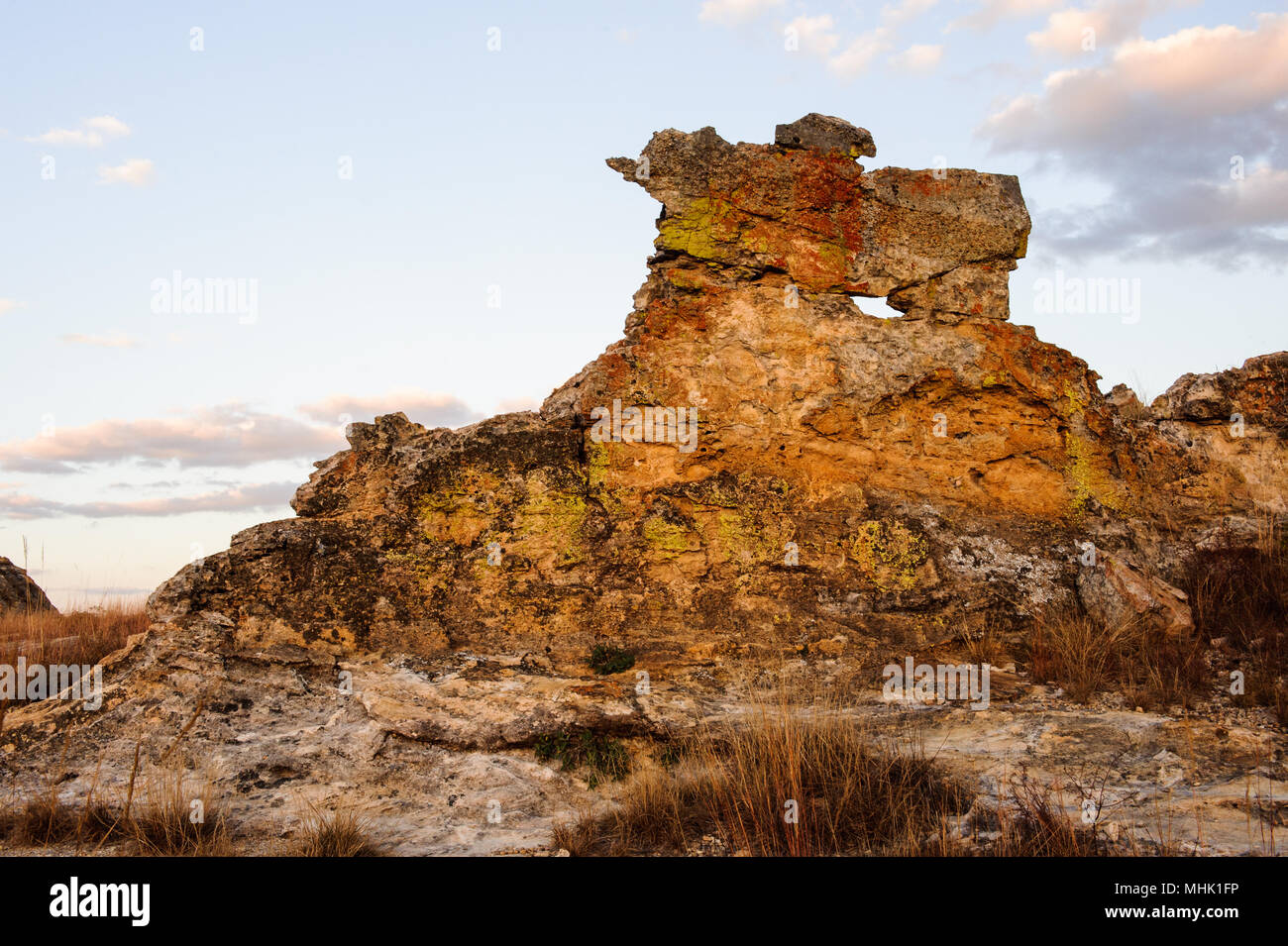 Madagascar rock in front of the sky in Madagascar Stock Photo - Alamy