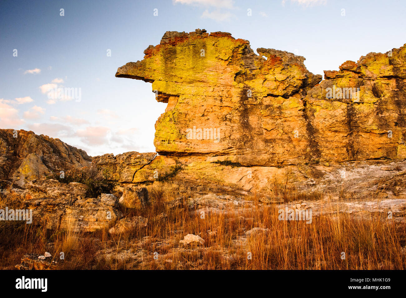 Madagascar rock in front of the sky in Madagascar Stock Photo - Alamy