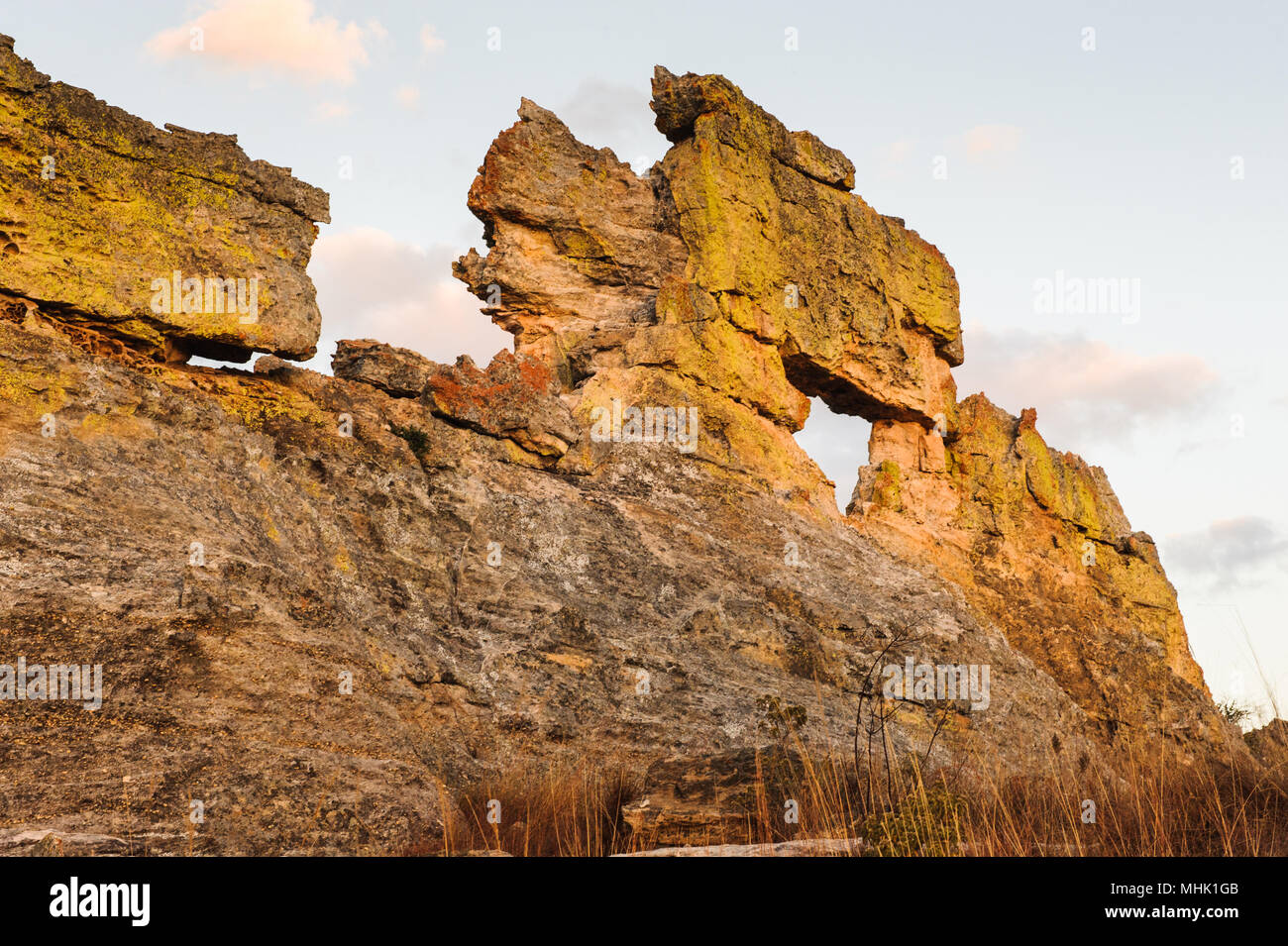 Madagascar rock in front of the sky in Madagascar Stock Photo - Alamy