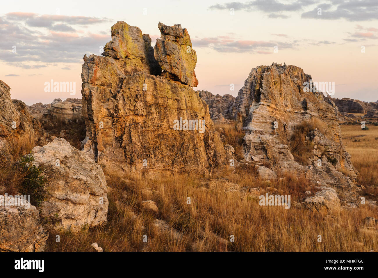Madagascar rock in front of the sky in Madagascar Stock Photo - Alamy