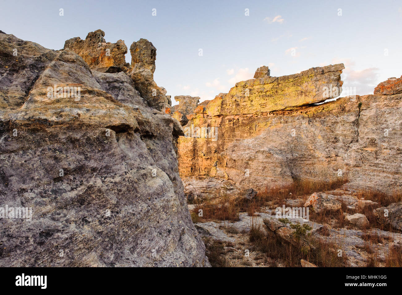 Madagascar rock in front of the sky in Madagascar Stock Photo - Alamy