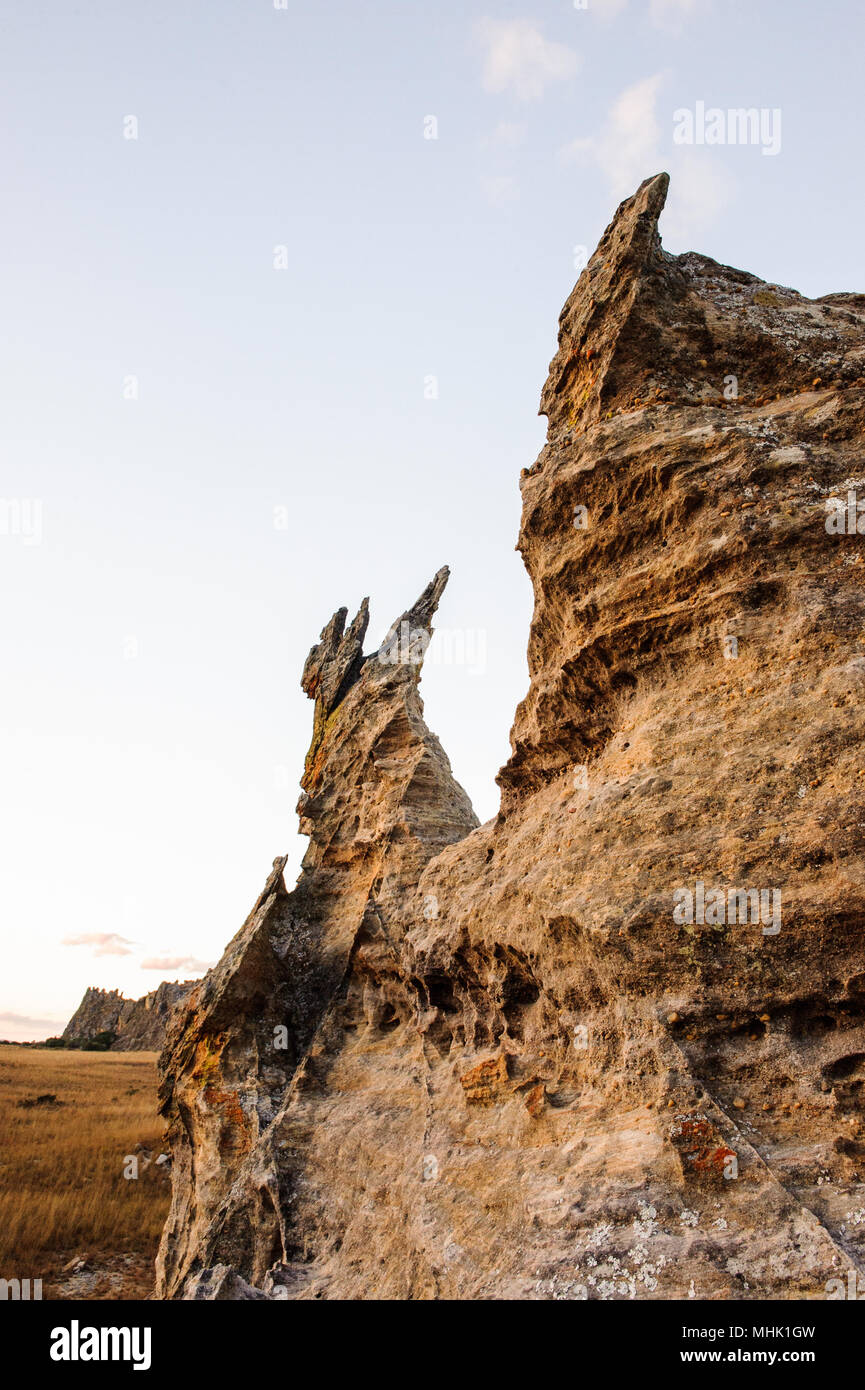 Madagascar rock in front of the sky in Madagascar Stock Photo - Alamy