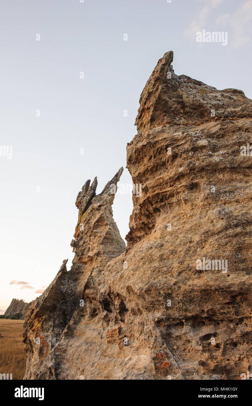 Madagascar rock in front of the sky in Madagascar Stock Photo - Alamy