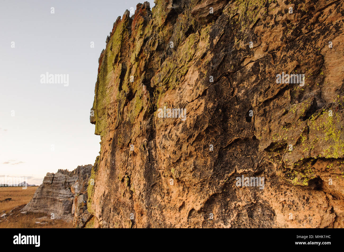 Surface of a rock in Madagascar Stock Photo - Alamy