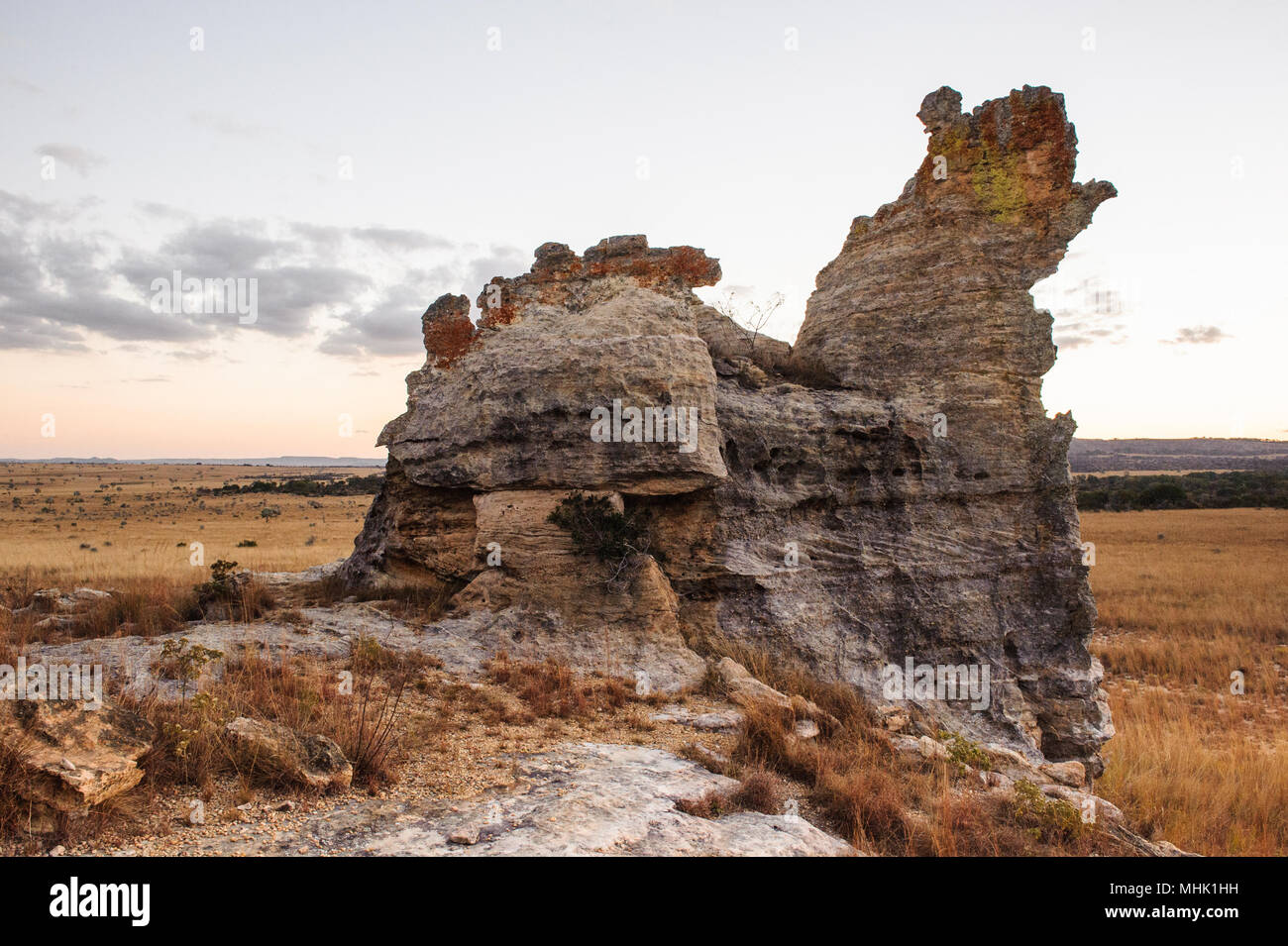 Rock in Madagascar Stock Photo - Alamy