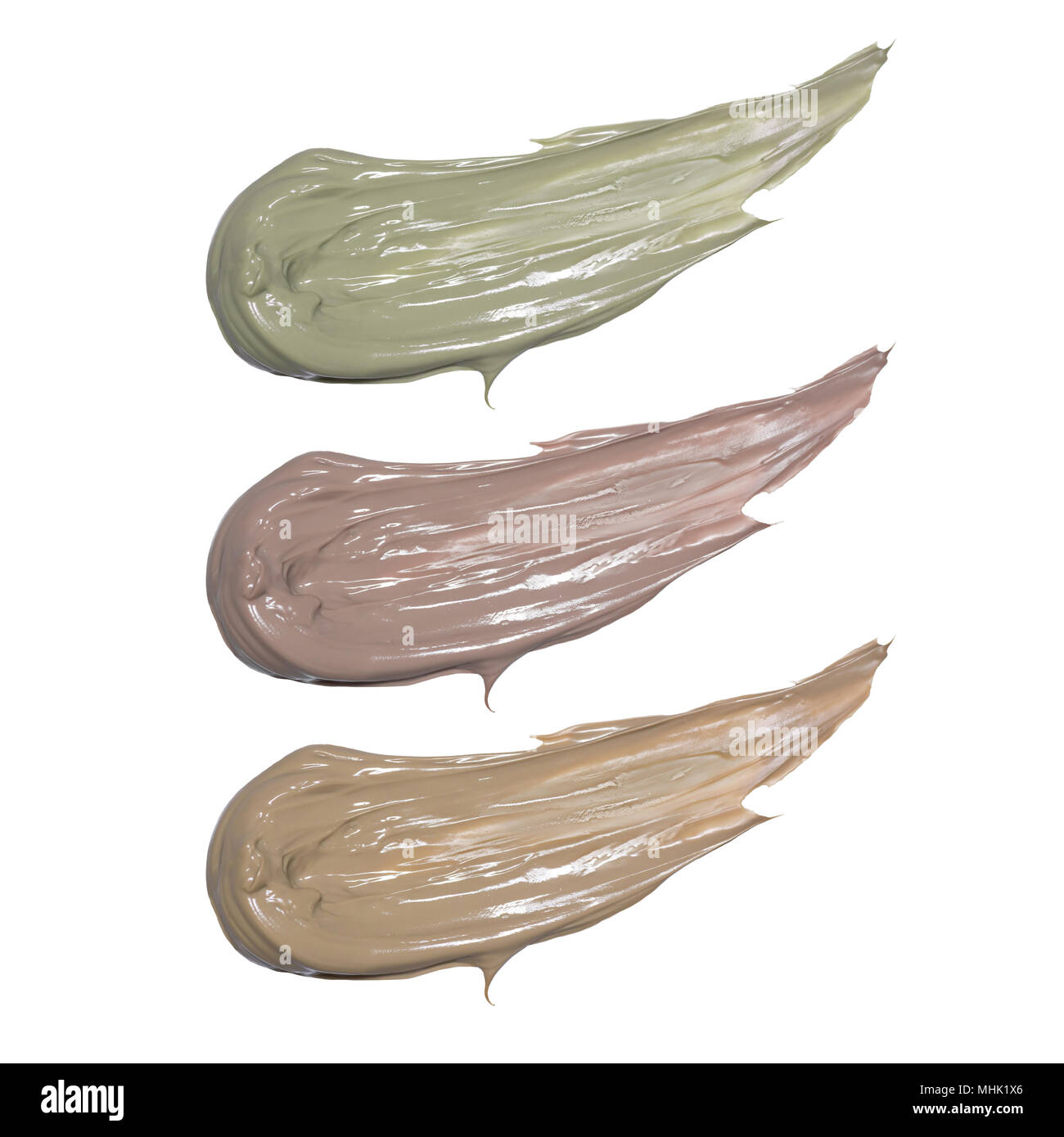 Sample facial mask on Cut Out Stock Images & Pictures - Alamy