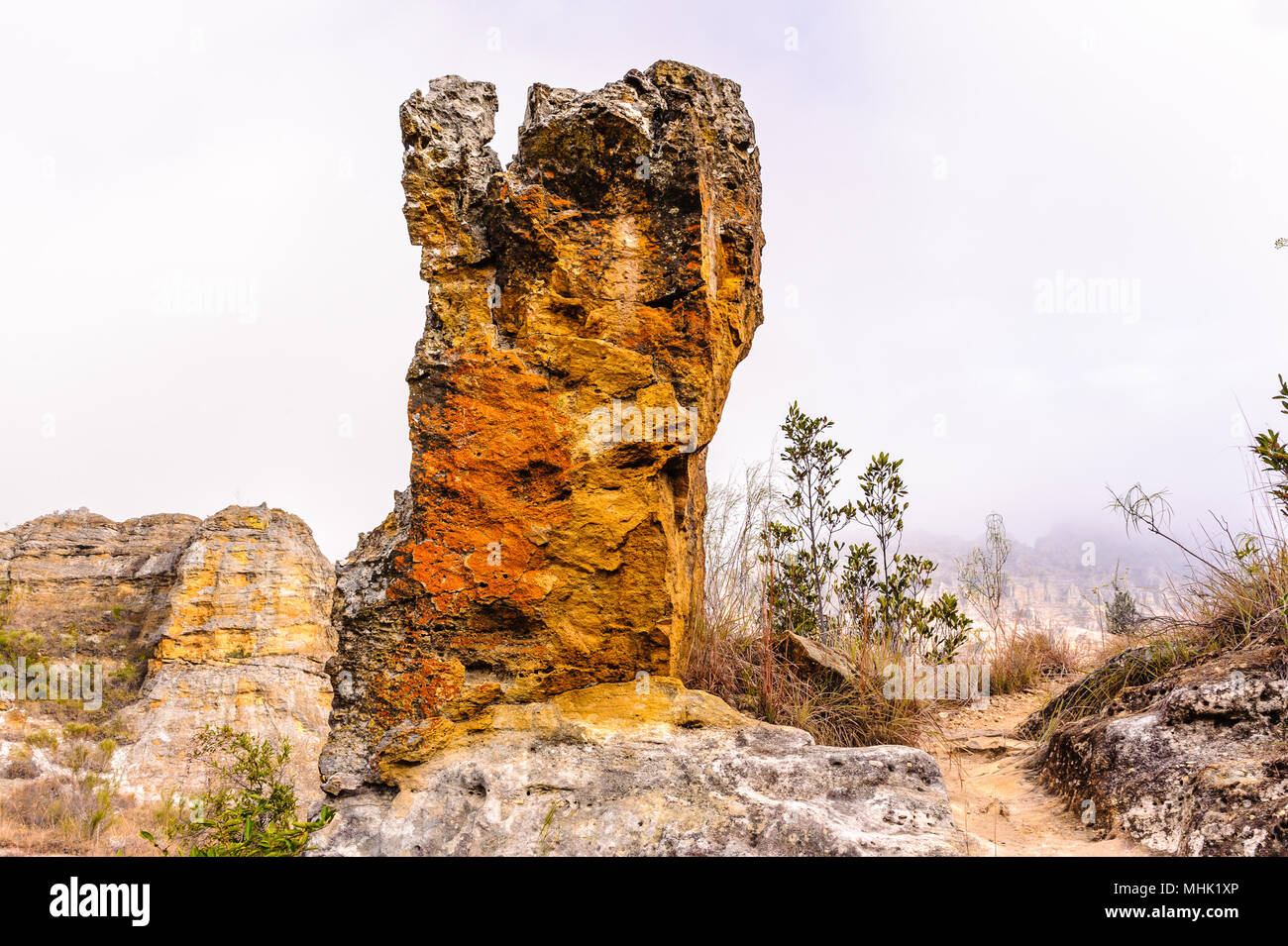 Rock in Madagascar, Africa Stock Photo - Alamy