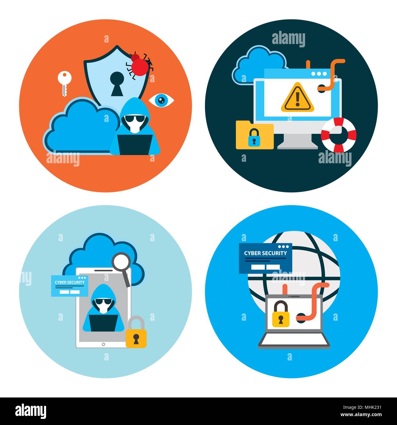 Security stickers Cut Out Stock Images & Pictures - Alamy