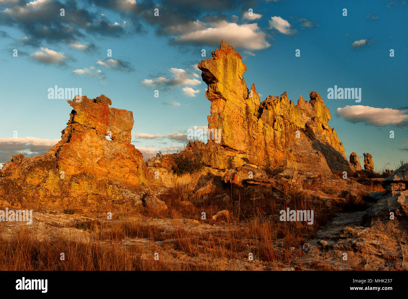 Incredible cliff montain in Madagascar, Africa Stock Photo - Alamy