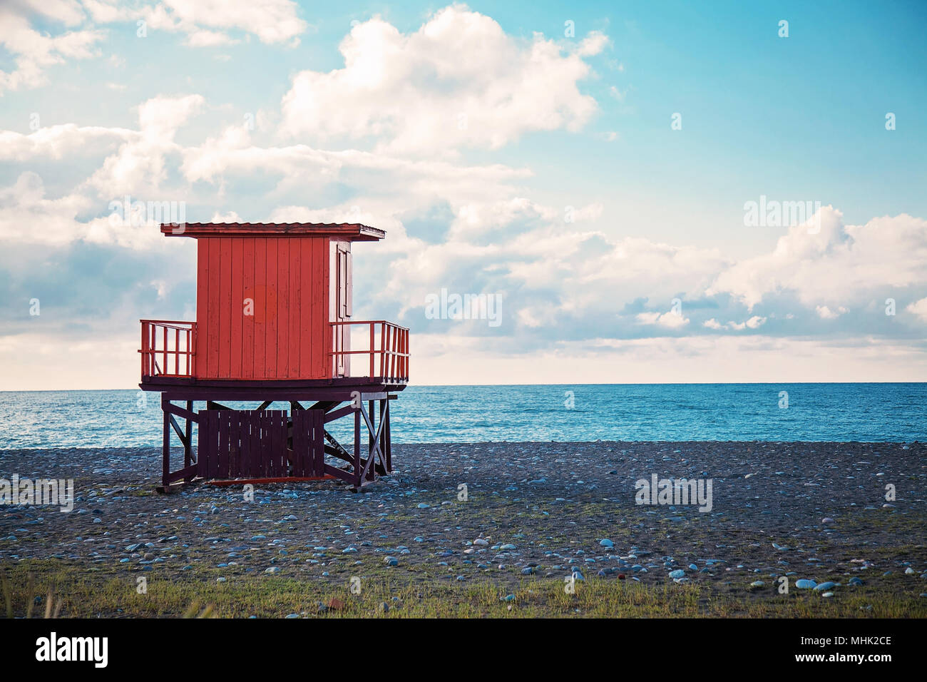 Lifeguard tower california vintage hi-res stock photography and images ...