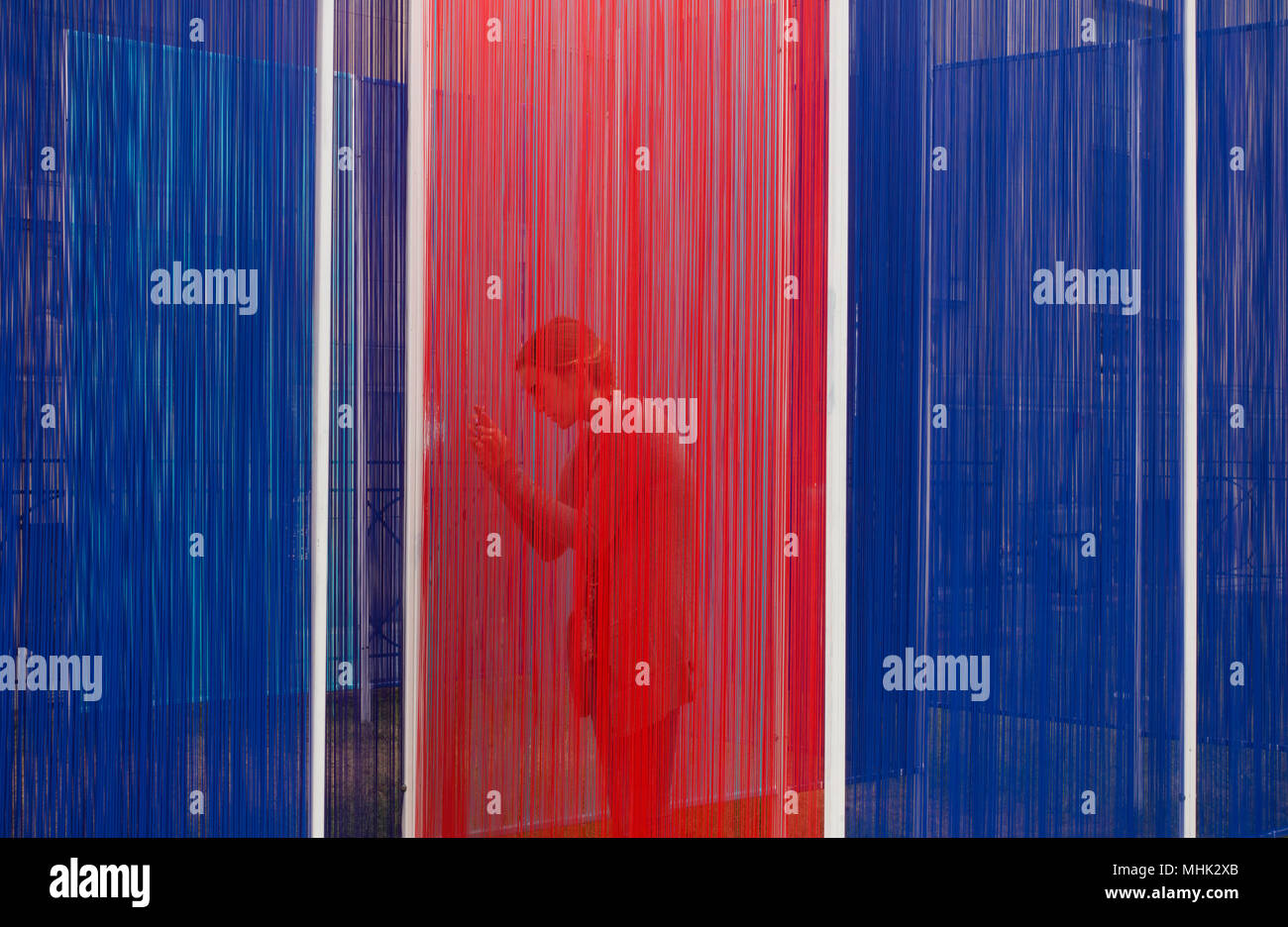 public art installation in Columbus Indiana Stock Photo - Alamy