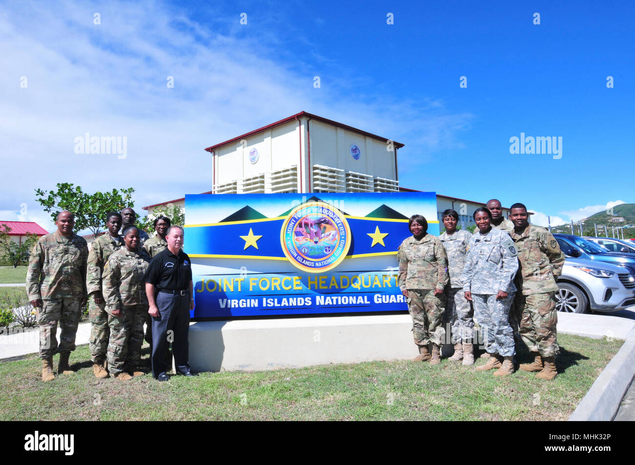 Virgin Islands National Guard members of select ranks learned about or ...