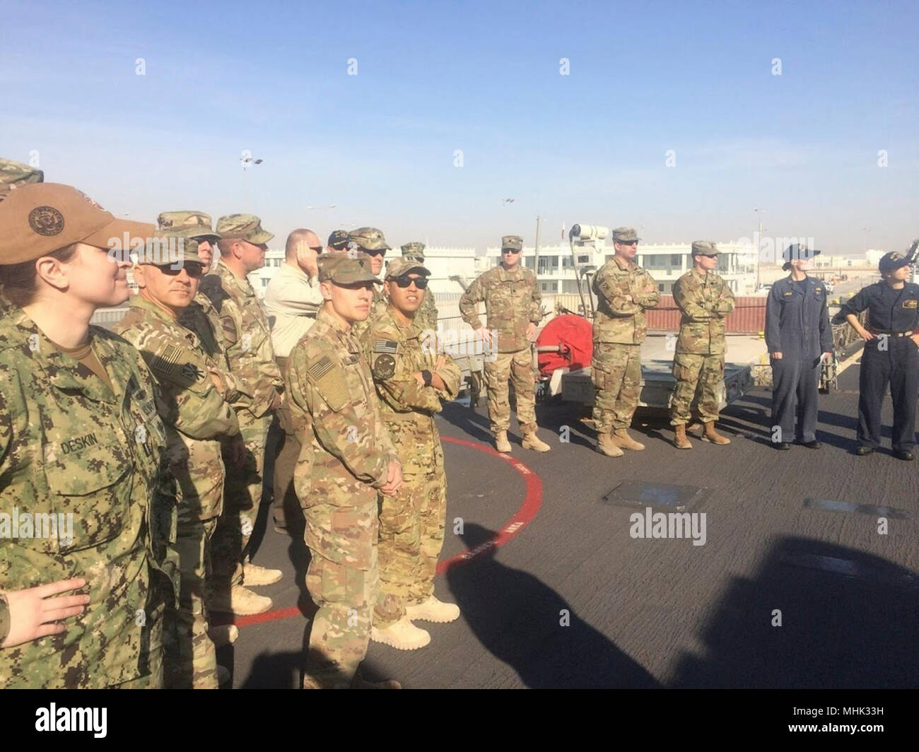 HAMAD PORT, Qatar – Soldiers from the 12th Missile Defense “Team Titan ...