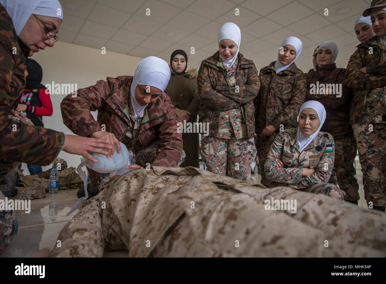 Female Military Muscle