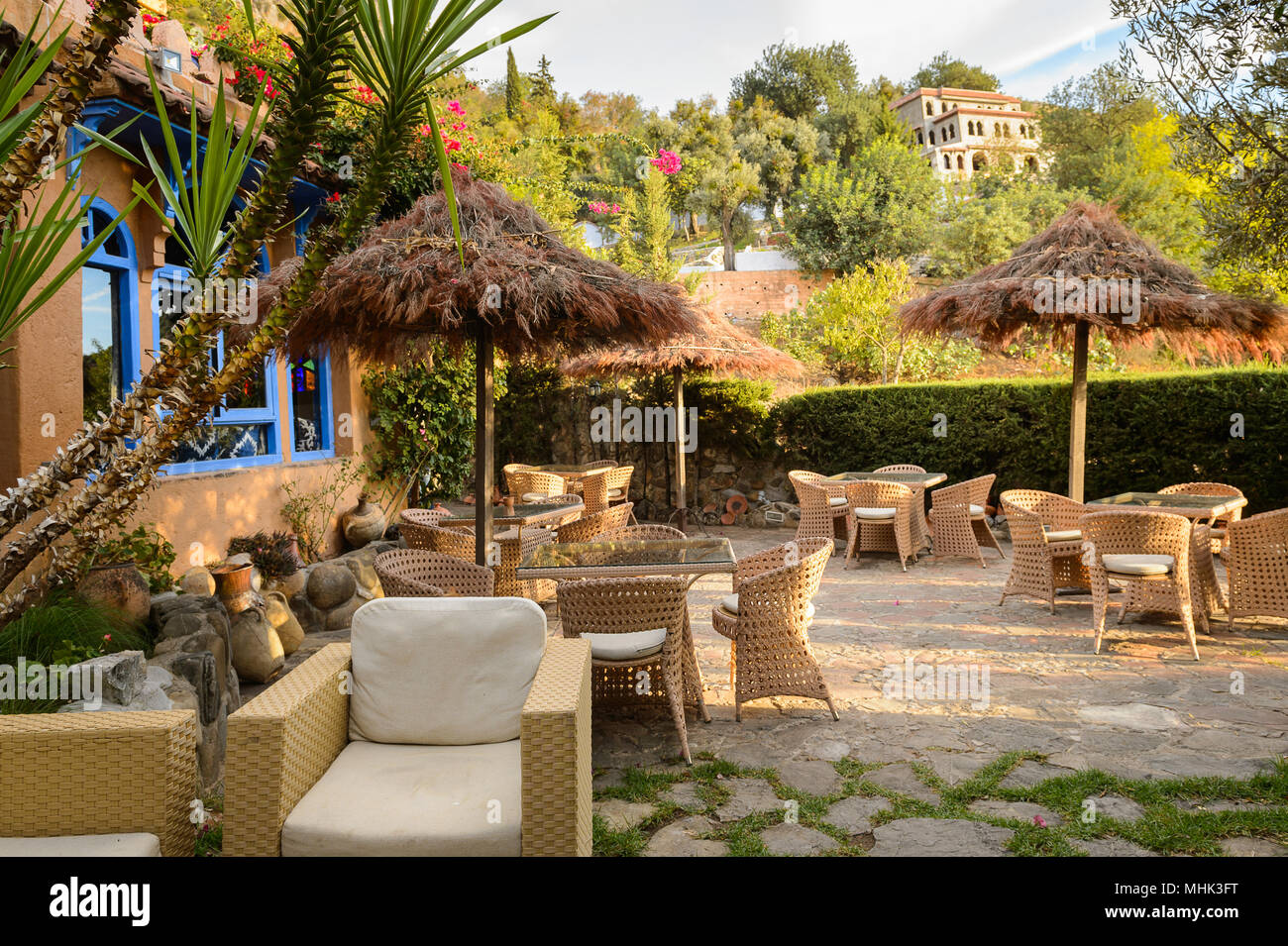 Architecture of Chefchaouen, Morocco Stock Photo - Alamy