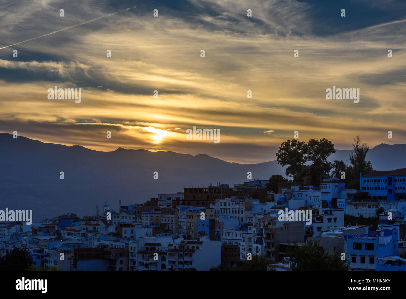 Architecture of Chefchaouen, small town in northwest Morocco famous by ...