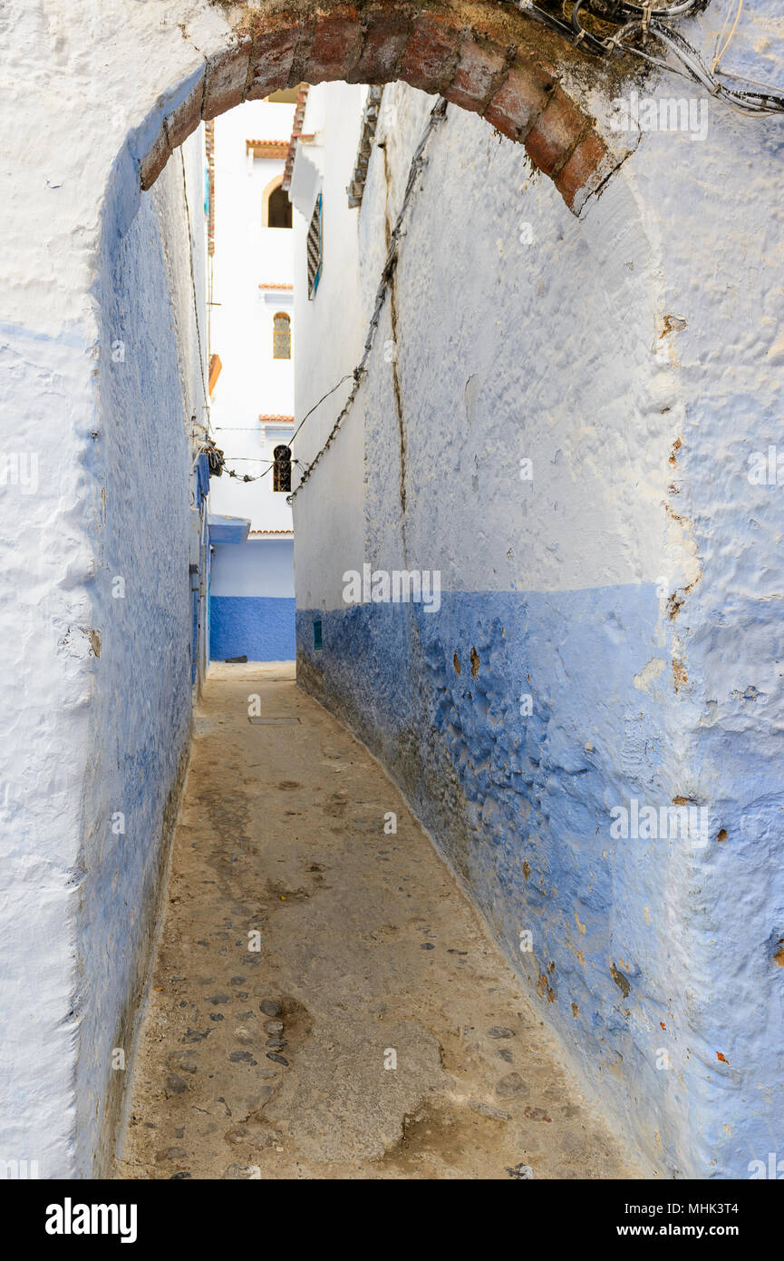 Architecture of Chefchaouen, Morocco Stock Photo - Alamy