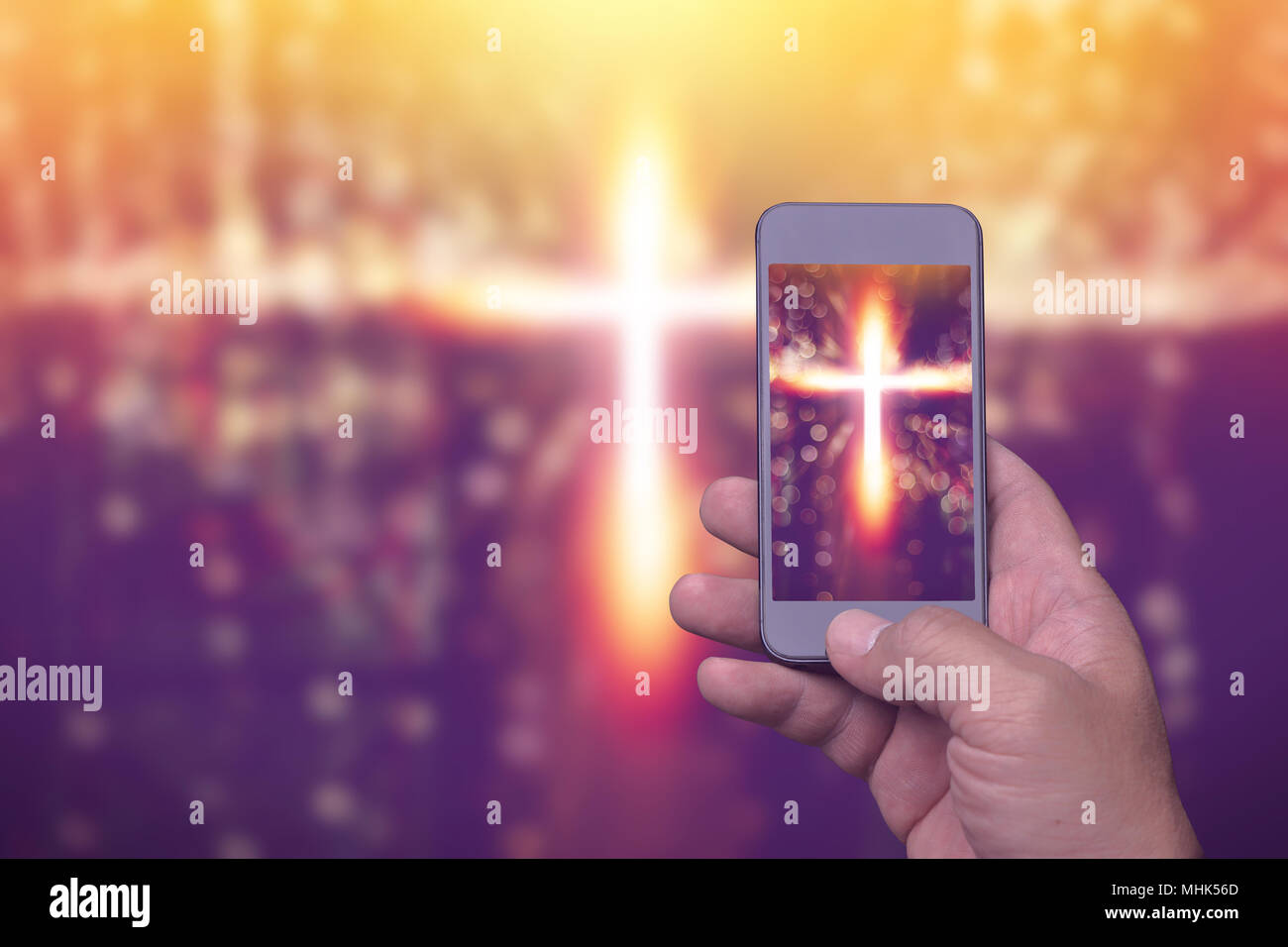 Digital phone church hi-res stock photography and images - Alamy