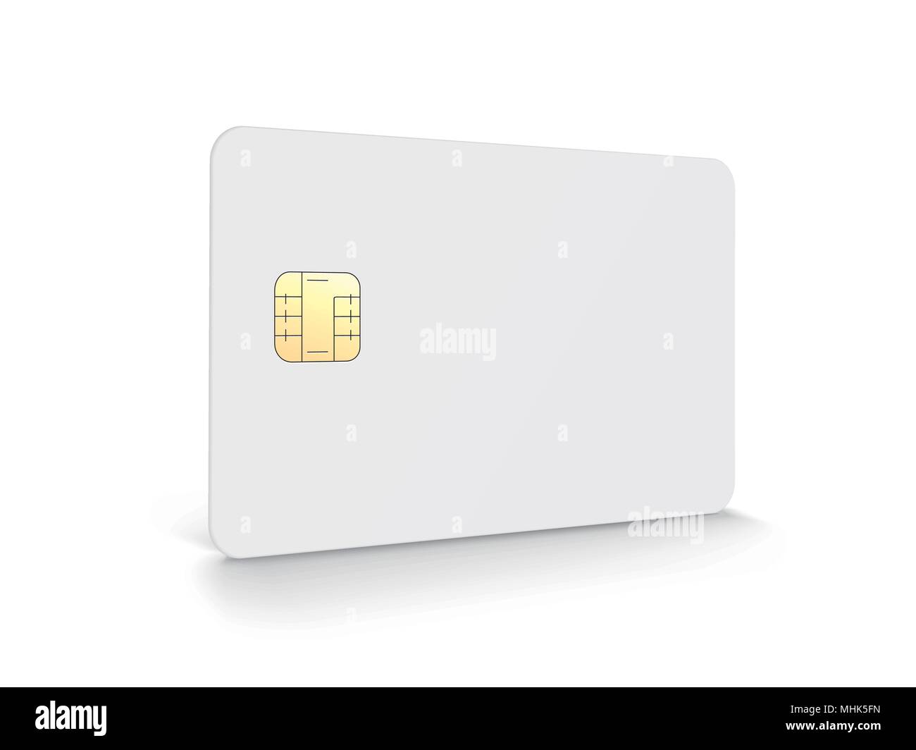 Credit card chip 3d Stock Vector Images - Alamy