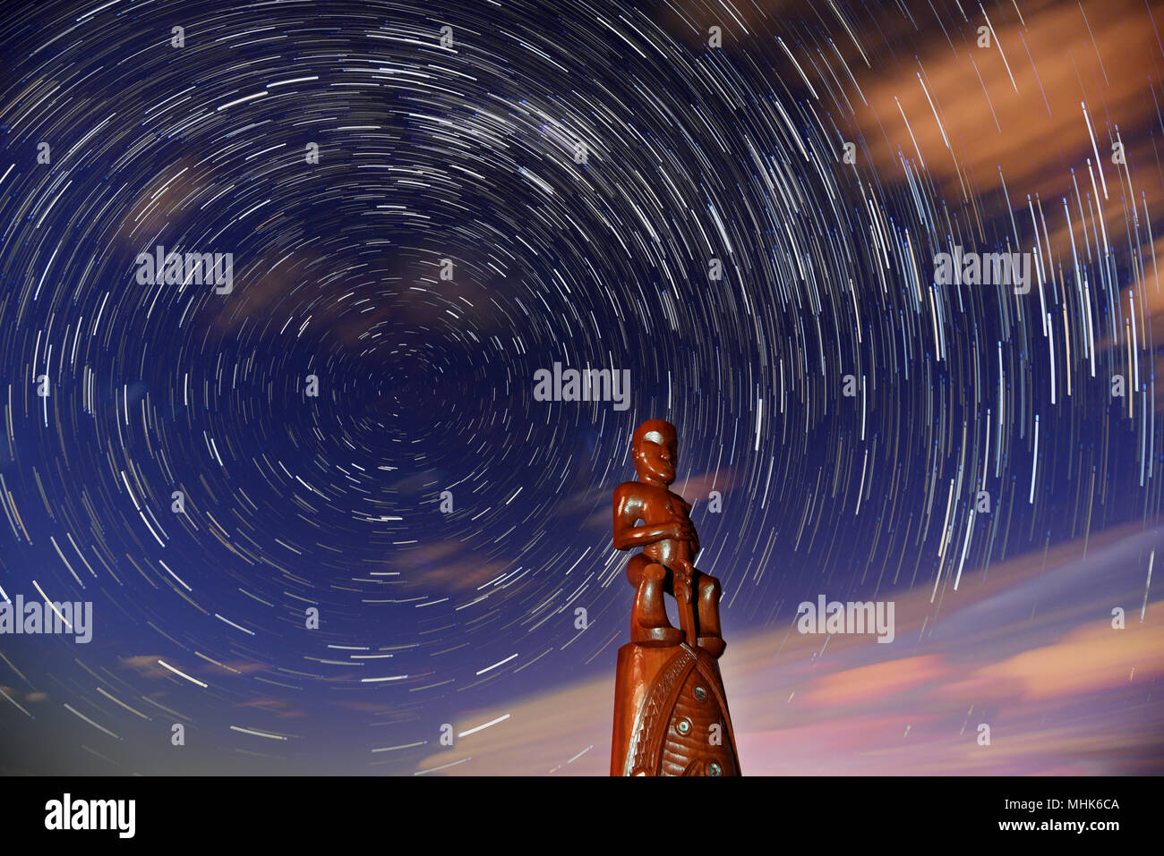 Magical star trails hi-res stock photography and images - Alamy