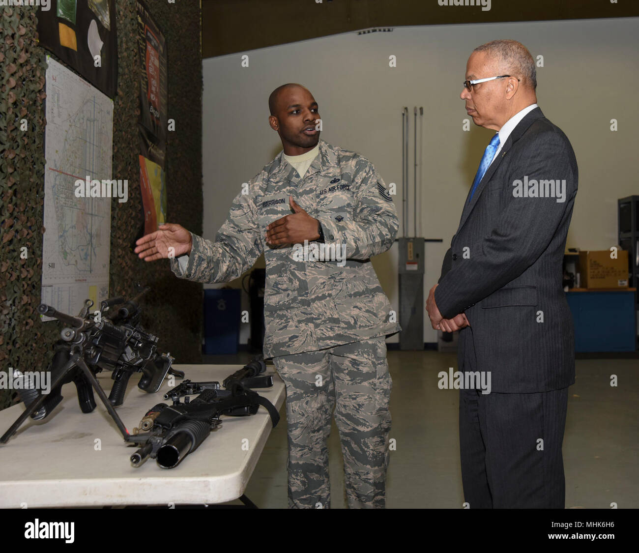 Tech. Sgt. Eugene Harrison, 11th Security Support Squadron security ...