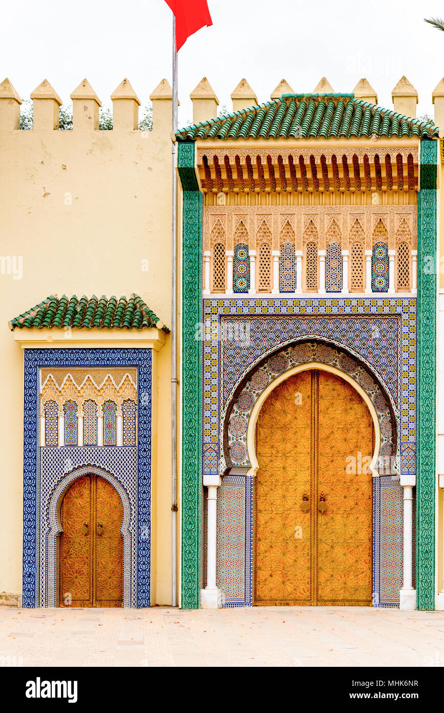 Architecture of Fez, the second largest city of Morocco. Fez was the ...