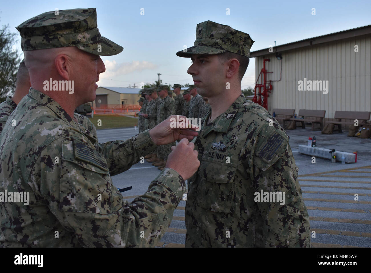 CAMP COVINGTON, Guam (March 22nd, 2018) Construction Mechanic 3rd Class ...