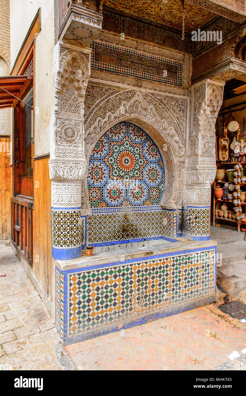 Architecture of Fez, the second largest city of Morocco. Fez was the ...