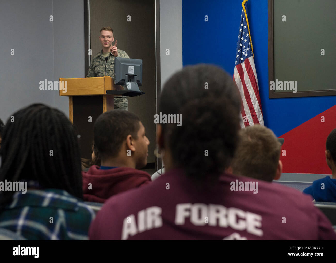U.S. Air Force Airman Jeremy Wentworth, a Stock Photo - Alamy
