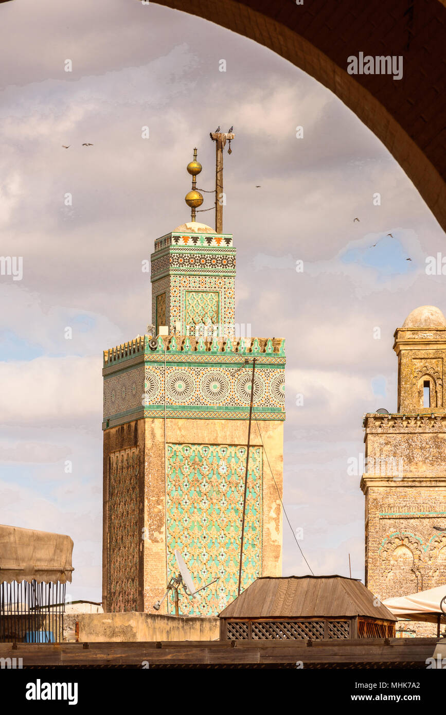 Architecture of Fez, the second largest city of Morocco. Fez was the ...