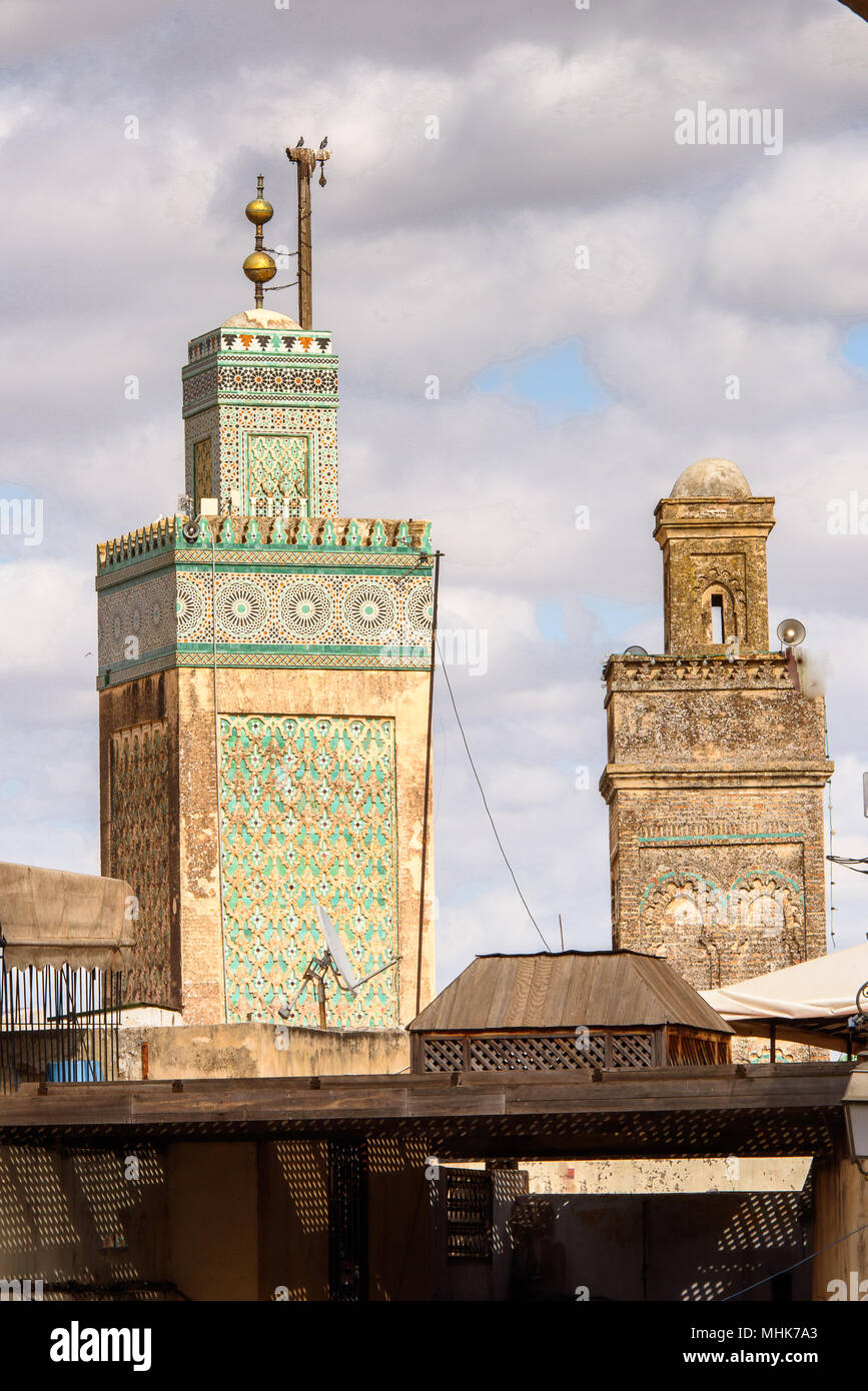 Architecture of Fez, the second largest city of Morocco. Fez was the ...
