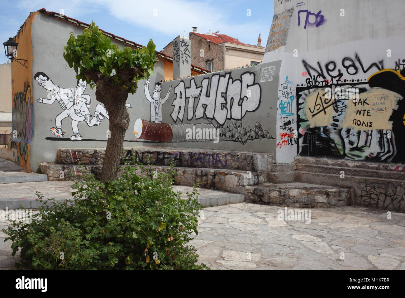 History of athens painting hi-res stock photography and images - Alamy