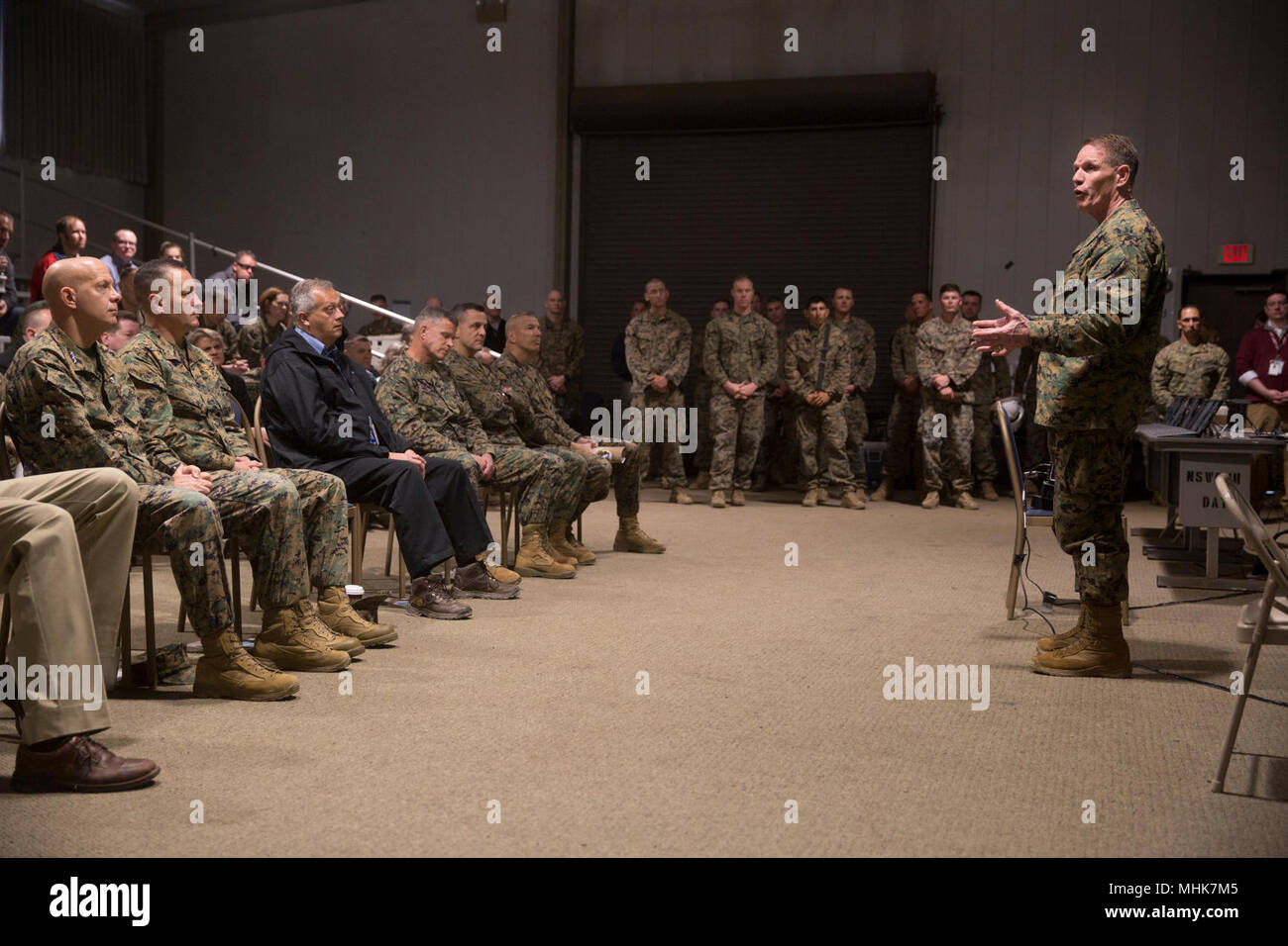 Lieutenant General Robert S. Walsh, the Marine Corps Combat Development ...