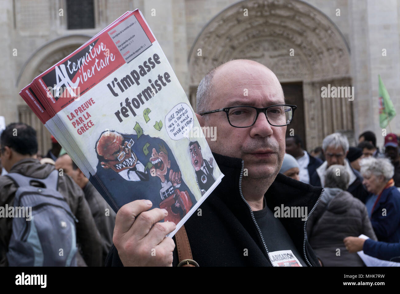 Left wing activists hi-res stock photography and images - Alamy