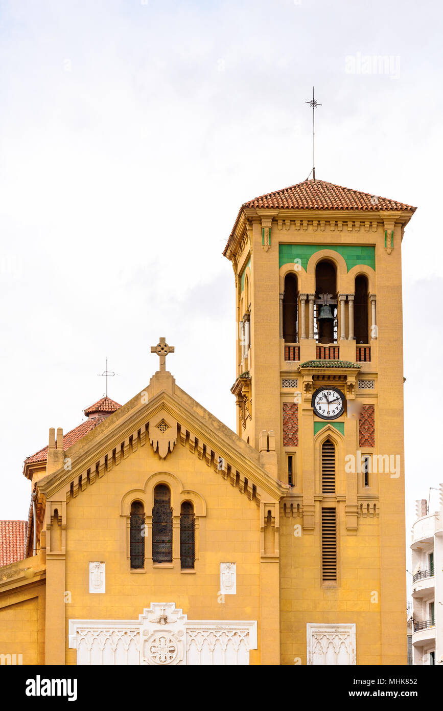 Church of Tetouan, a city in northern Morocco. Tetouan is one of the ...