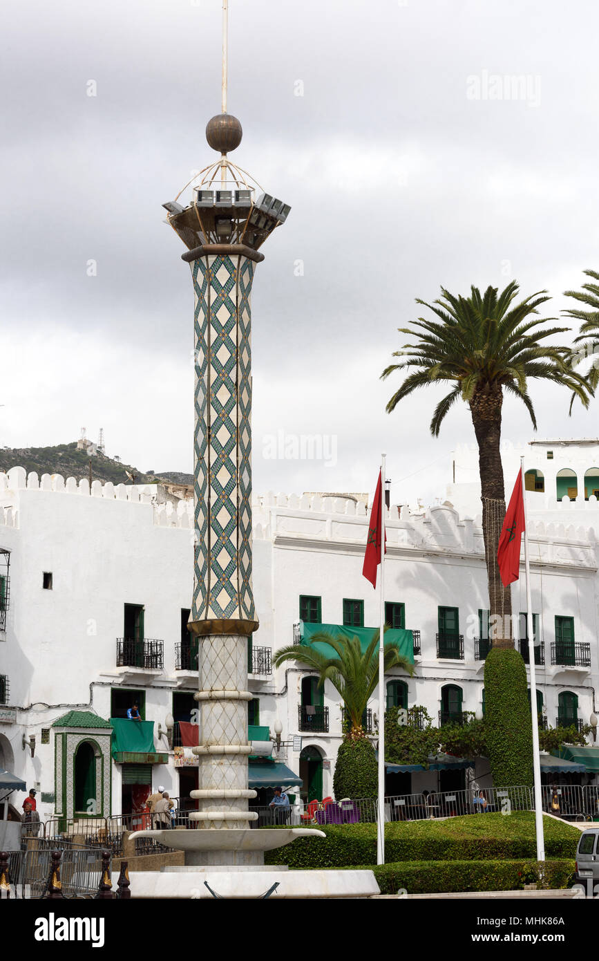 Architecture of Tetouan, a city in northern Morocco. Tetouan is one of ...