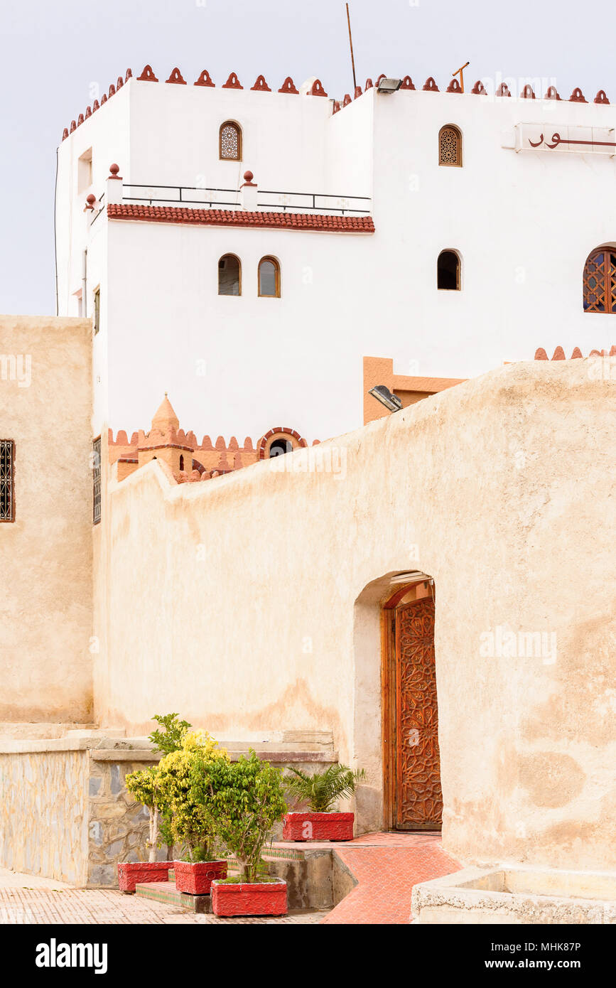 Architecture of Tetouan, a city in northern Morocco. Tetouan is one of ...