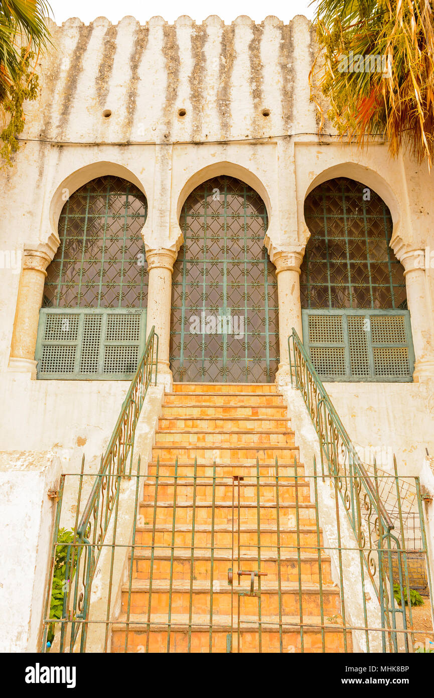 Architecture of Tangier, a major city in northern Morocco. It is the ...