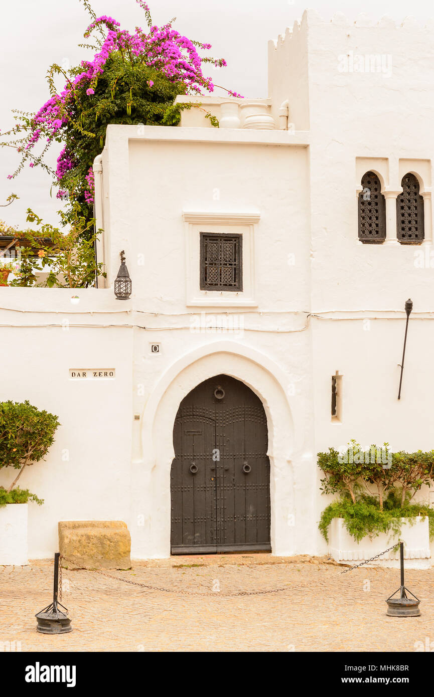 Architecture of Tangier, a major city in northern Morocco. It is the ...