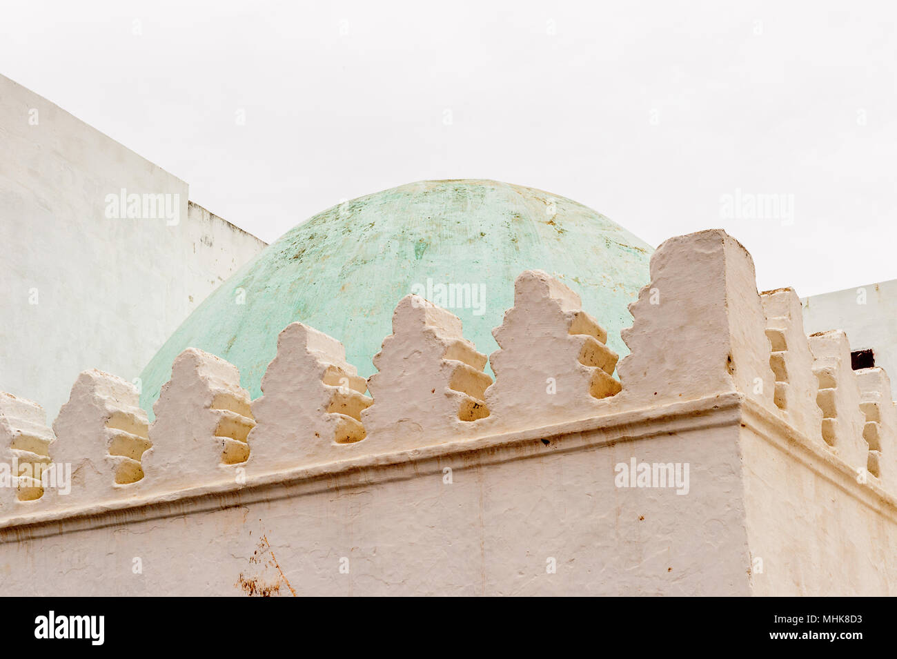 Architecture of Tangier, a major city in northern Morocco. It is the ...