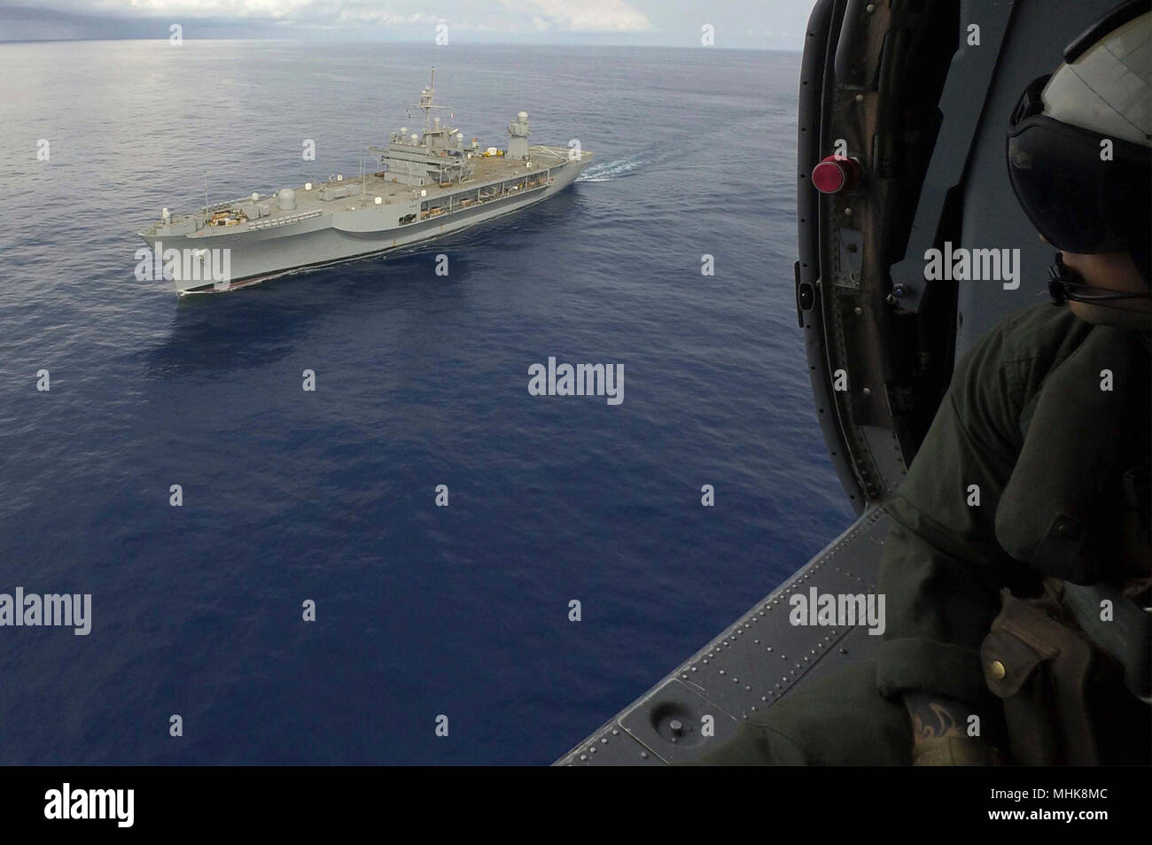 MEDITERRANEAN SEA (March 24, 2018) Naval Aircrewman (Helicopter) 2nd ...
